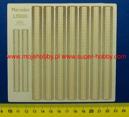 Answer KH-02-2016-SZK Mercedes 1500S - Laser Cut Frames, Details