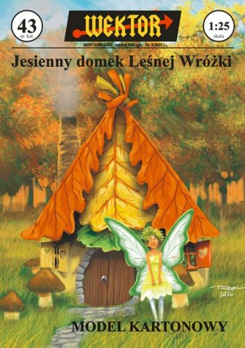 Wektor 43 Jesienny domek Leśnej Wróżki