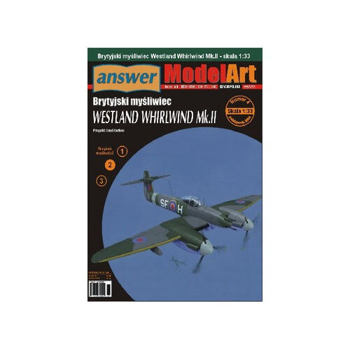 Answer MA-10-2004 Westland Whirlwind Mk.II - British Fighter