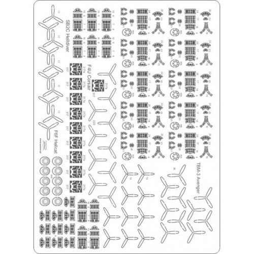 Answer ANG-02-2016-02-SZK02 USS Ticonderoga - Planes Set Of Details