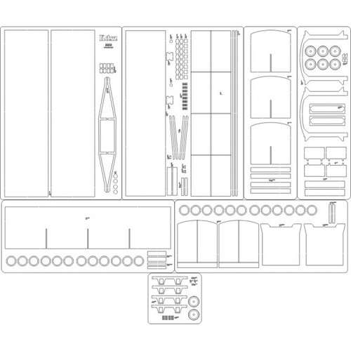 Answer ANG-08-2018-SZK Wagon Kdxz - Laser Cut Frames, Details