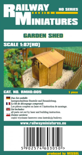 ShipYard RMH0005 Garden Shed