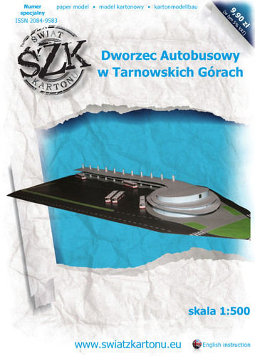 Świat z kartonu SPEC Dworzec autobusowy w Tarnowskich Górach