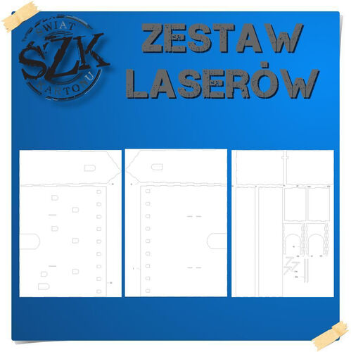Świat z kartonu 061W Zamek Toszecki - Wręgi
