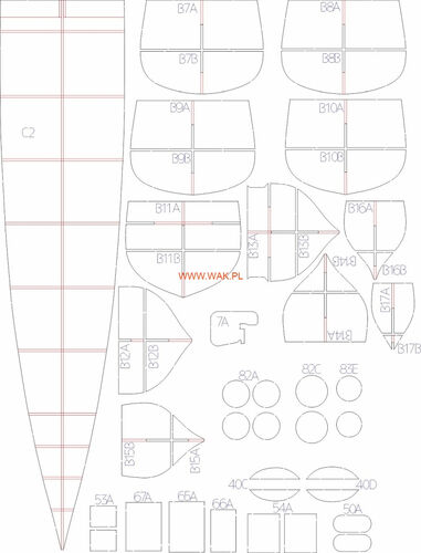 WAK LAS246 SMS Zenta - Laser Cut Frames