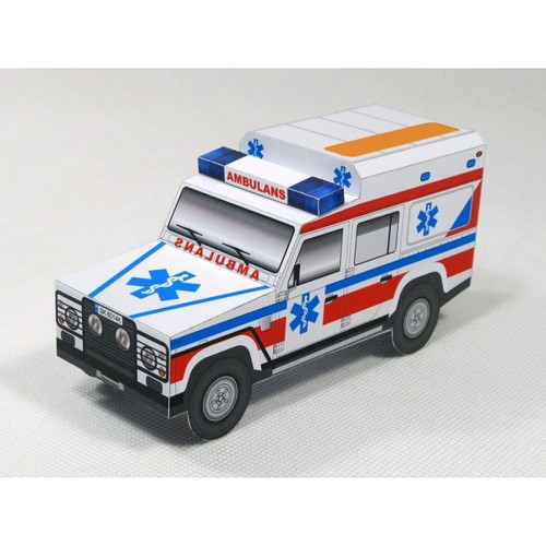 Sklej Model SP07 Samochód terenowy AMBULANS