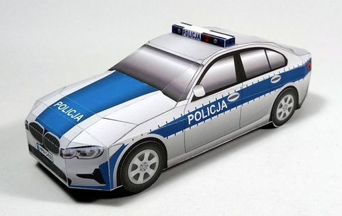 Sklej Model SP19 Radiowóz policyjny - grupa autostradowa SPEED