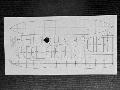 Modelik _AKC_2301W ORP 'Komendant Piłsudski' - Laser