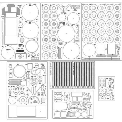 Answer ANG-09-2015-01-SZK JELCZ 317D & NB-181 - Laser Cut Frames, Details, Treads