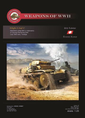 Model Hobby 0042 PzKpfw II Ausf. F