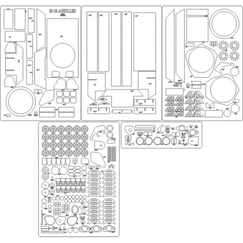 Answer ANG-03-2016-01-SZK03 M10 Achilles - Laser Cut Frames, Details