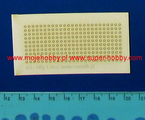 Modelik _AKC_A3 Nity 1 mm (250 szt.)
