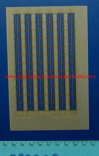 Modelik _AKC_A21 Reling 3-rzędowy 120 cm