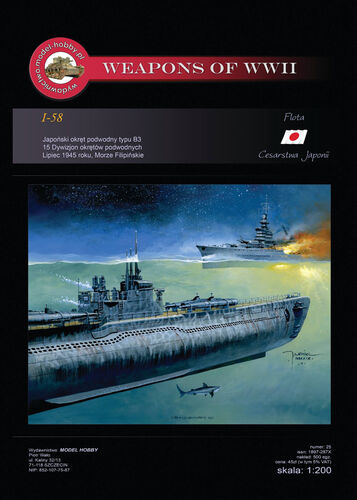 Model Hobby 0025 IJN I-58