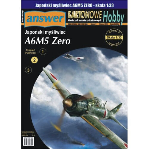 Answer KH-02-2014 A6M5 Zero - Japanese Fighter