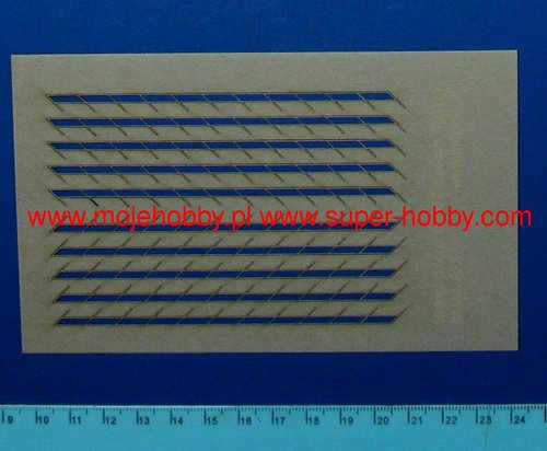 Modelik _AKC_A22 Reling skośny 2-rzędowy 100 cm