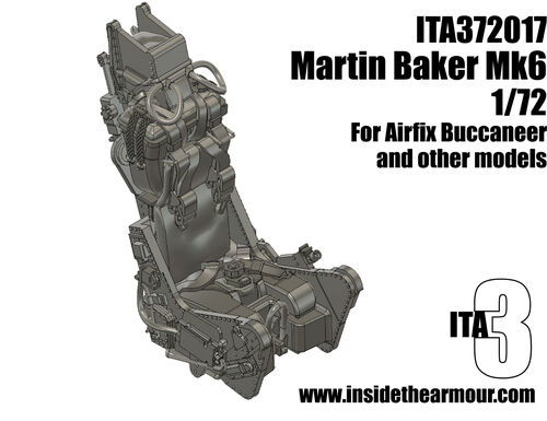 Inside the Armour ITA372017 Martin Baker Mk.6 for the Airfix Buccaneer (1 piece)