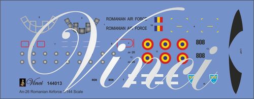 Vinci 144013 An-26 Romanian Airforce