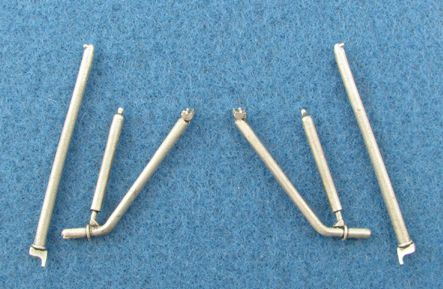 Scale Aircraft Conversions 48046 Junkers Ju-52 (plain) - Main Landing Gear (designed to be used with Monogram and Revell kits)