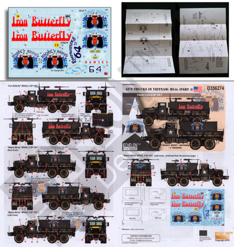 Echelon Fine Details D356274 Gun Trucks in Vietnam: M54s Part 4
