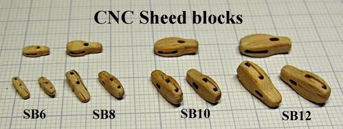 HiSModel WB-SB8 CNC Sheed Block 8mm