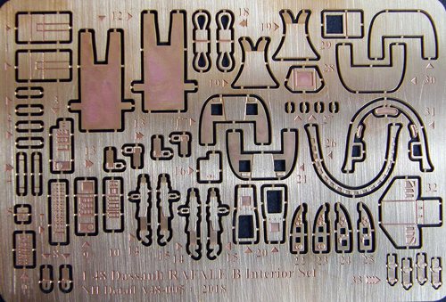 NH Detail CS48-001 Dassault RAFALE B (A48-005 + A48-006) for Hobby Boss