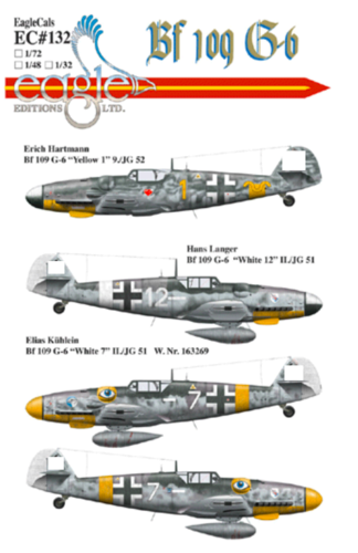 Eagle Editions D132-72 Bf 109 G-6