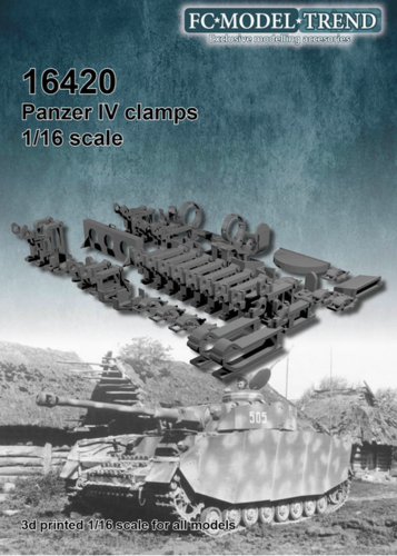 FC ModelTrend 16420 Panzer IV tool clamps