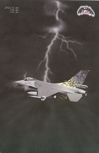 Zotz Decals 32001 General-Dynamics F-16 A Fighting Falcon - Belgian Air Force (1 scheme)
