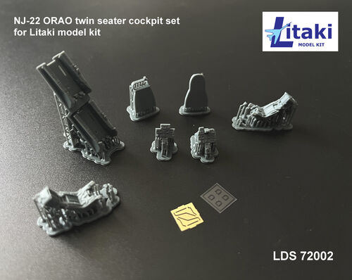Litaki LDS72002 NJ-22 Orao Twinseater - Cockpit Set (for Litaki Kits)