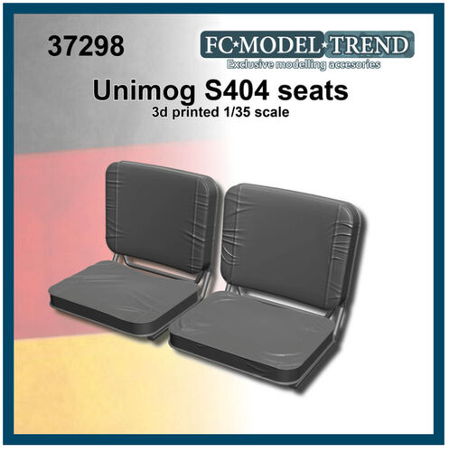 FC ModelTrend 37298 Unimog S404 - Seats (3D-printed)