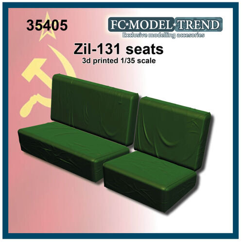 FC ModelTrend 35405 Zil-131 Seats (3D-printed)