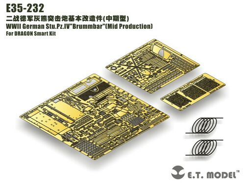 ET Model E35-232 German Stu.Pz.IV Brummbar - Mid Production (for Dragon Smart Kit)