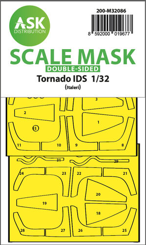 Art Scale Kit M32086 PANAVIA Tornado IDS - double-sided express fit mask (for Italeri kits)