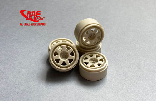 MF-Zone TK2480 Ford Sierra Cosworth 4x4 Wheels Set (For D.Modelkits)