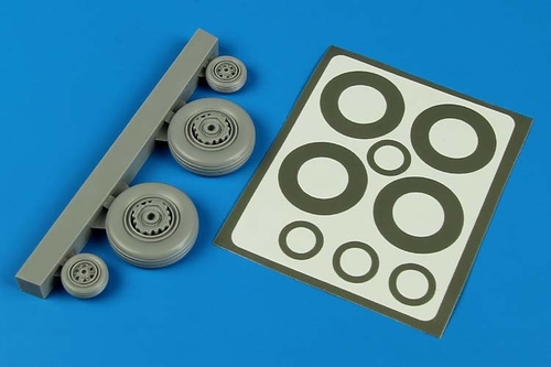 Aires 4593 S2F Tracker wheels & paint masks Kinetic