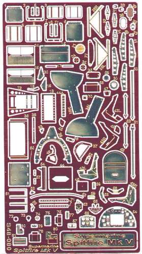 Part S48-080 Spitfire Mk.V Tamiya