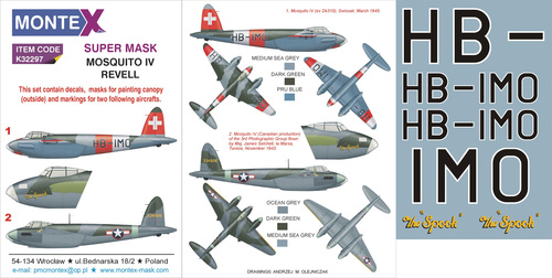 Montex K32297 Mosquito IV Revell