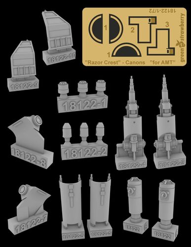 Green Strawberry 18122 Razor Crest - Canons (AMT)
