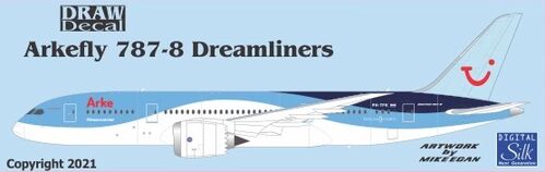 Draw Decal 44-787-11 Boeing 787-8 Dreamliner - Arkefly