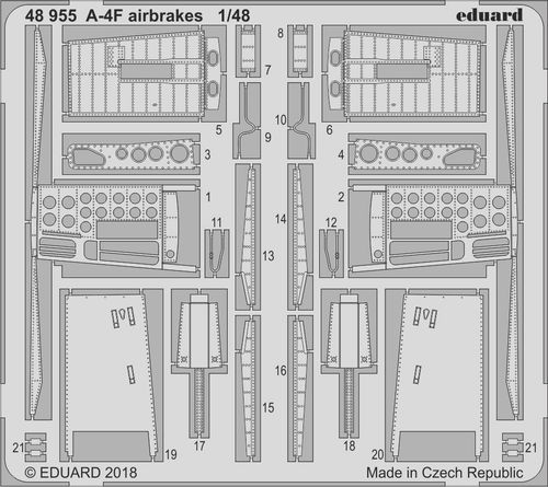Eduard 48955 A-4F airbrakes HOBBY BOSS