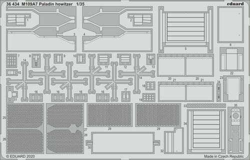 Eduard 36434 M109A7 Paladin howitzer PANDA