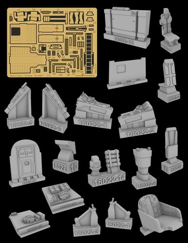Green Strawberry 18022 Razor Crest - Cockpit (AMT)