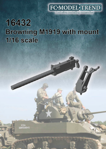 FC ModelTrend 16432 Browning M1919 with mount