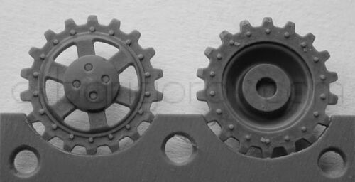 OKB Grigorov S72262 Sprockets for Pz.V Panther, 18 tooth type 1 (8 per set)