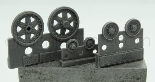 OKB Grigorov S72385 Wheels for T-28, steel
