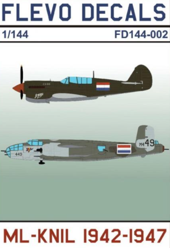 Flevo Decals FD144-002 KL-KNL 1942-1947