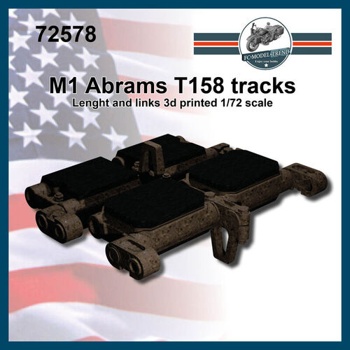 FC ModelTrend 72578 M1 Abrams T158 Tracks