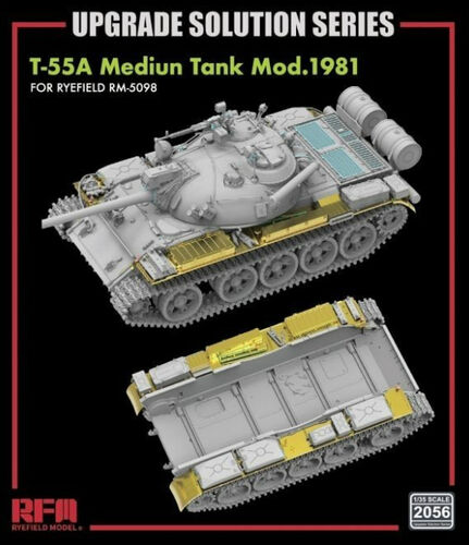 Rye Field Model RM-2056 Upgrade Solution Series For RFM-5098 T-55A Medium Tank Mod. 1981 (Type2)