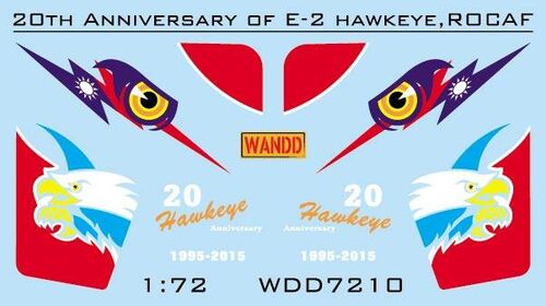 WandD STUDIO WDD7210 ROCAF E-2C Hawkeye's 20th Anniversary 2015